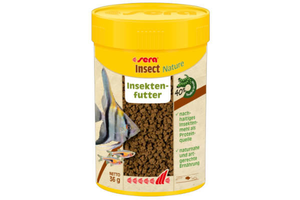 Sera Insect Nature Insektenfutter 36 g | Tiershop Brunner